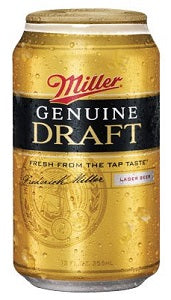 Buy Miller Genuine Draft Beer Can 33 cl in Nigeria | Beer, Stout & Cider | Supermart.ng ...