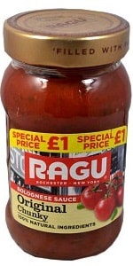 Buy Ragu Original Chunky Bolognese Sauce 375 g in Nigeria | Cooking ...