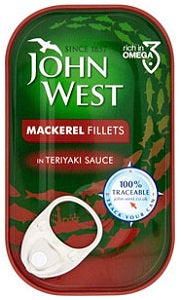 Buy John West Mackerel Fillets In Teriyaki Sauce 125 g in Nigeria ...