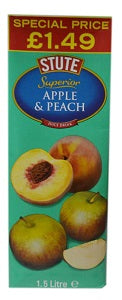 Buy Stute Superior Apple & Peach Juice 150 cl in Nigeria | Fruit Juice ...