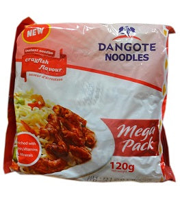 Buy Dangote Instant Noodles Crayfish 120 g in Nigeria | Rice, Pasta ...