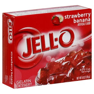 Buy Jell-O Gelatin Dessert Strawberry Banana 85 g in Nigeria | Custard ...
