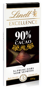 Buy Lindt Excellence Dark Chocolate 90 Percent Cocoa 100 g in Nigeria ...