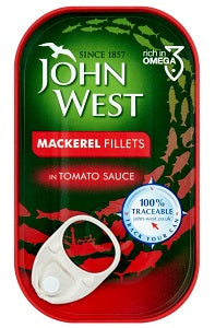 Buy John West Mackerel Fillets In Tomato Sauce 125 g in Nigeria ...