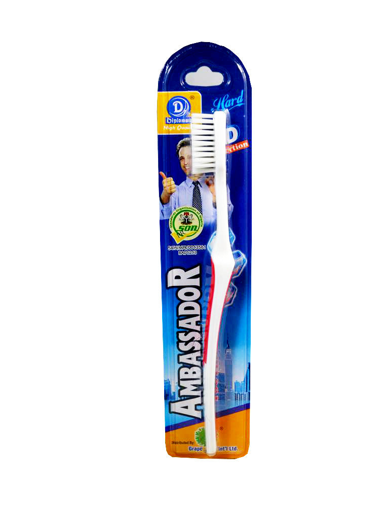 Buy Diplomat Toothbrush Ambassador 3D Pro Hard in Nigeria | Oral Care ...