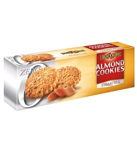 Buy Quickbury Cookies Almond Sugar-Free 145 g in Nigeria | Biscuits ...