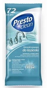 Buy Presto Clean Bathroom Cleaning Wipes Power Fresh x72 in Nigeria ...