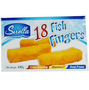 Buy Sirella Fish Fingers 450 g x18 in Nigeria | Sea Food | Supermart.ng ...