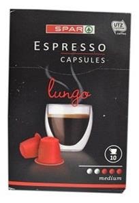 Buy Spar Espresso Lungo 50 g 10 Capsules in Nigeria | Coffee ...