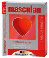 Buy Masculan Condoms Sensitive x3 in Nigeria | Contraception & Sexual ...