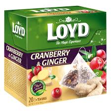 Buy Loyd Cranberry & Ginger Tea 40 g x20 in Nigeria | Tea | Supermart ...