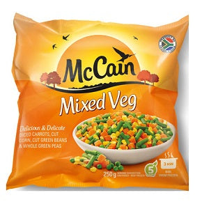 Buy McCain Mixed Vegetables 250 g in Nigeria | Mixed Vegetables ...