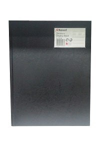 Buy Rexel Premium Slim View Display Book A3 24 Pockets - Black in ...