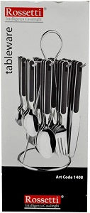 Buy Rossetti Stainless Steel Cutlery Set Black 1408 x24 in Nigeria ...