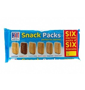 Buy Hill Biscuits Snack Packs 450 g x6 in Nigeria | Biscuits & Wafers ...