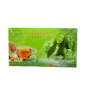 Buy Heladiv Green Tea With Honey & Ginger 50 g x25 in Nigeria | Tea ...