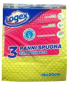 Buy Logex Panni Spugna 18 x 20 cm x3 in Nigeria | Sponges & Scourers ...