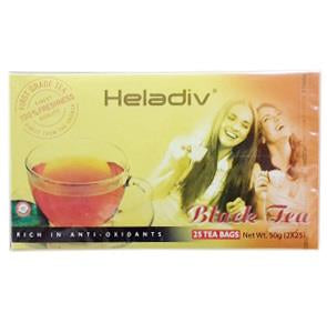 Buy Heladiv Black Tea 50 g x25 in Nigeria | Tea | Supermart.ng - Supermart.ng