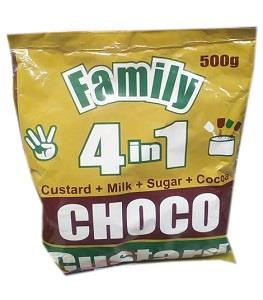 Buy Family Custard Choco 4 in 1 Sachet 500 g in Nigeria | Custard ...