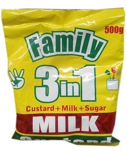 Buy Family Custard Milk 3 in 1 Sachet 500 g in Nigeria | Custard ...