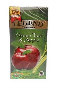 Buy Legend Green Tea & Apple 50 g x25 in Nigeria | Tea | Supermart.ng ...
