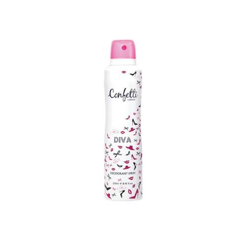 Buy Confetti London Deodorant Spray Diva 250 ml in Nigeria | Deodorants ...