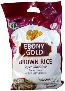 Buy Ebony Gold Brown Rice 5 kg in Nigeria | Rice, Pasta & Noodles ...