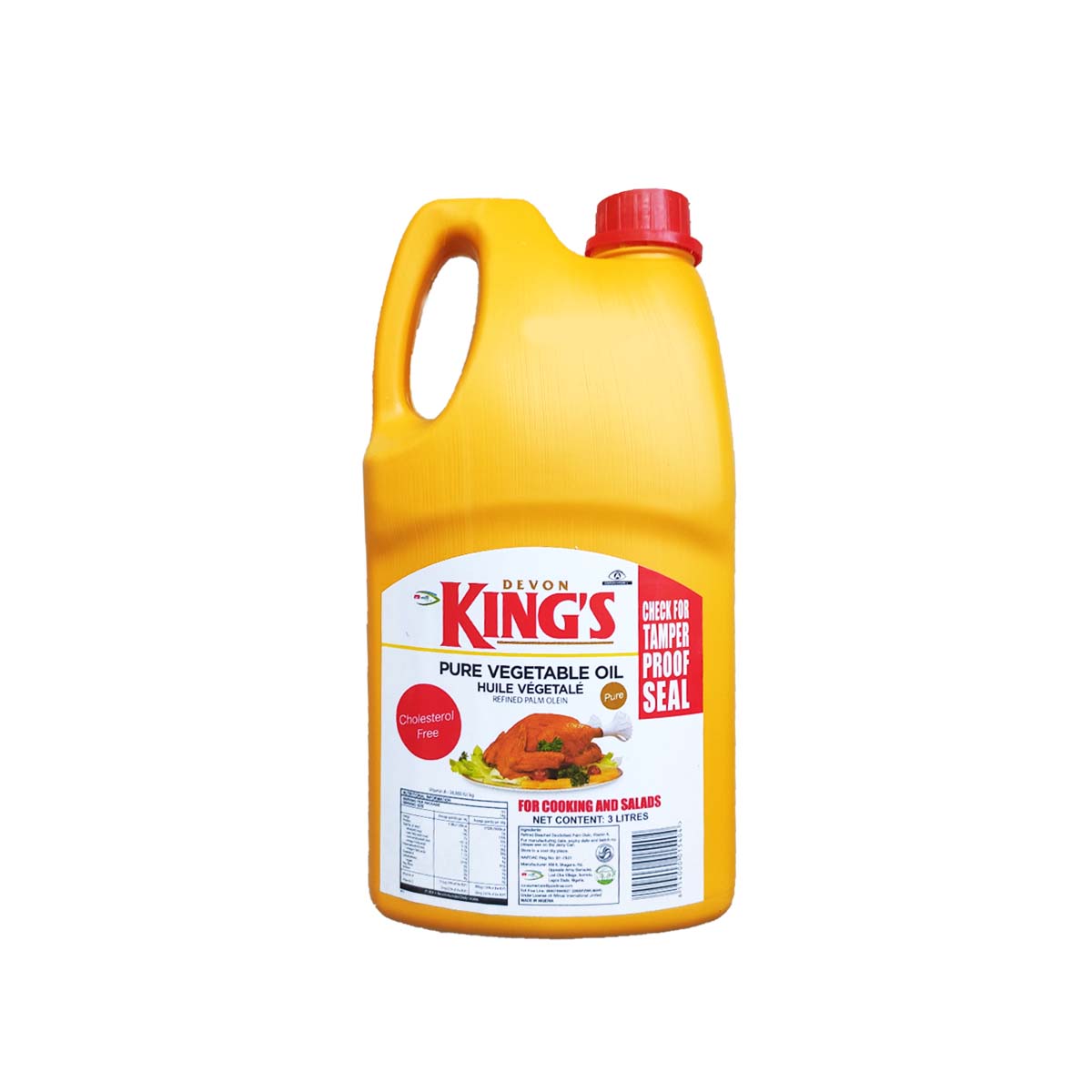 Buy King's Vegetable Oil 3 L in Nigeria | Groundnut & Vegetable Oil ...