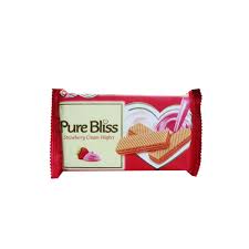 Buy Pure Bliss Premium Strawberry Wafers x12 in Nigeria | Biscuits ...
