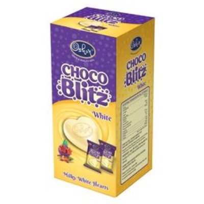 Buy Oshon Choco Blitz Milk White Hearts 4 g x120 in Nigeria | Sweets ...