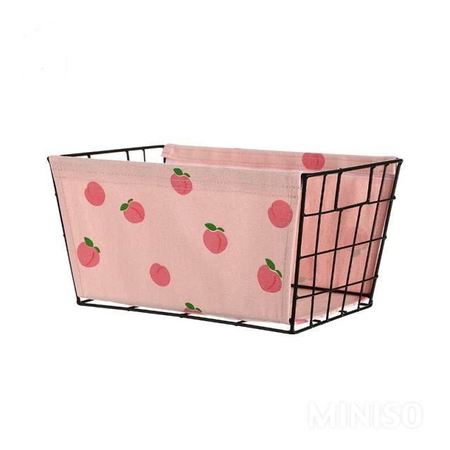 Buy Miniso Iron Storage Basket - Large in Nigeria | Brushes, Mops ...