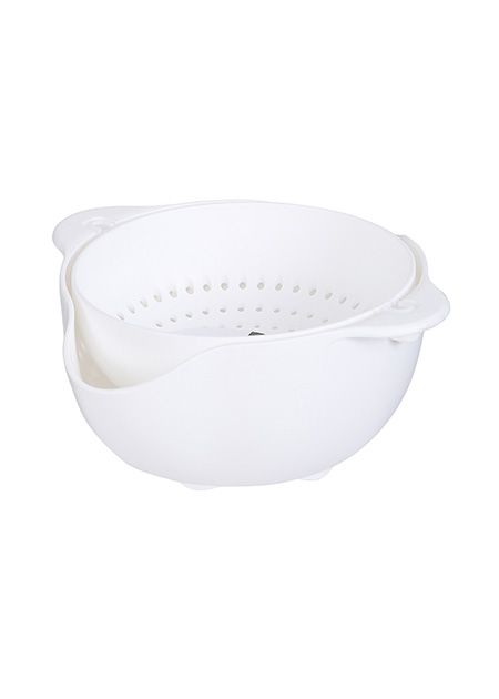 Buy Miniso Dual Layer Colander - White in Nigeria | Kitchen Utensils ...