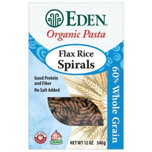 Buy Eden Organic Pasta Flax Rice Spirals 340 g in Nigeria | Rice, Pasta ...