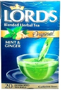 Buy Lords Blended Herbal Tea Original Mint & Ginger 30 g x20 in Nigeria ...