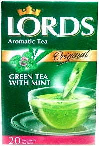Buy Lords Aromatic Green Tea Original With Mint 30 g x20 in Nigeria ...