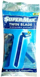 Buy Supermax Twin Blade Disposable Single Razor in Nigeria | Men's ...