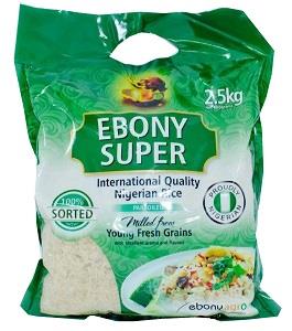 Buy Ebony Super Nigerian Rice 25 Kg in Nigeria | Rice, Pasta & Noodles ...