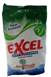 Buy MyMy Excel Deep Cleaning Detergent Powder With Oxy Bleach Formula 1 ...