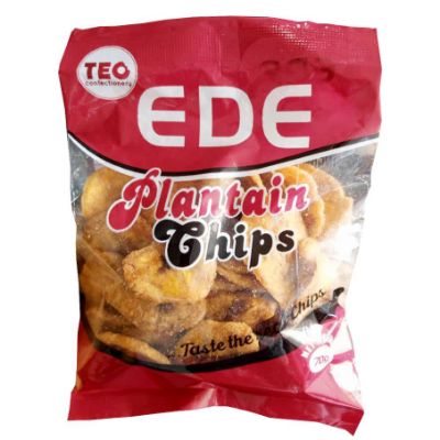 Buy EDE Plantain Chips Sachet x5 in Nigeria | Potato & Plantain Chips ...