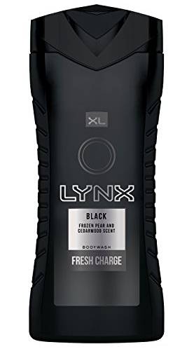 Buy Lynx Body Wash Black Fresh Charge Frozen Pear & Cedarwood 250 ml in ...