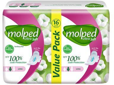 Buy Molped Sanitary Pad Ultra Soft Long x16 in Nigeria | Feminine Care ...