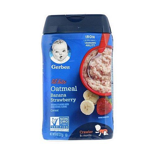 Buy Gerber Oatmeal Banana & Strawberry Crawler 8 Months+ 227 g in ...