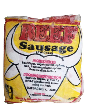 Buy Zartech Sausage Fingers x8 in Nigeria | Sausages, Bacon & Cold Cuts ...