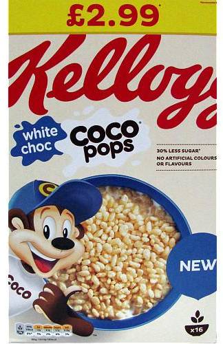 Buy Kellogg's Coco Pops White Choc 480 g (UK) in Nigeria | Breakfast ...