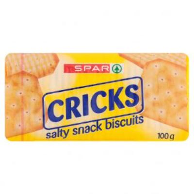 Buy Spar Cricks Salty Snack Biscuits 100 g in Nigeria | Biscuits ...