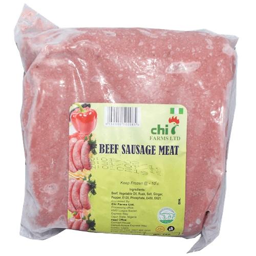Buy Chi Sausage Meat Beef ~1 kg in Nigeria | Meat & Poultry | Supermart ...