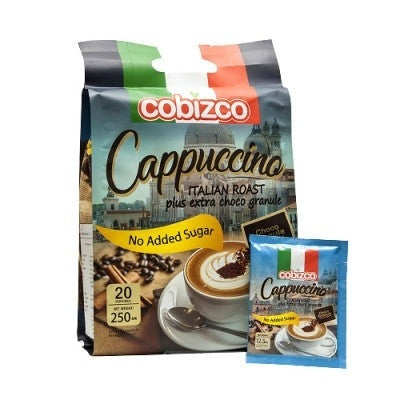 Buy Cobizco Italian Roast Choco Granule Cappuccino No Added Sugar 250 g ...