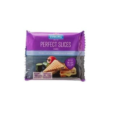 Buy Emborg Perfect Slices Mild Taste Cheese 100 g in Nigeria | Cheese ...