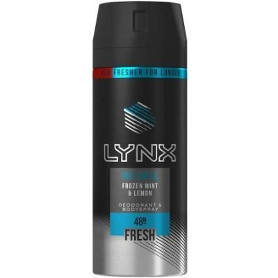 Buy Lynx Deodorant Body Spray Ice Chill Frozen Mint & Lemon 48 Hours ...