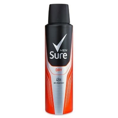 Buy Sure Anti-Perspirant Deodorant Spray For Men Dry 150 ml in Nigeria ...